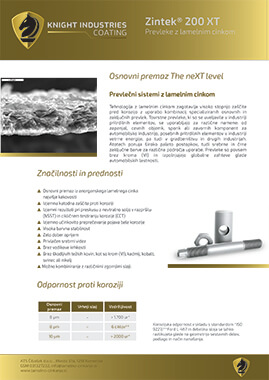 Katalogi - Lamelno cinkanje